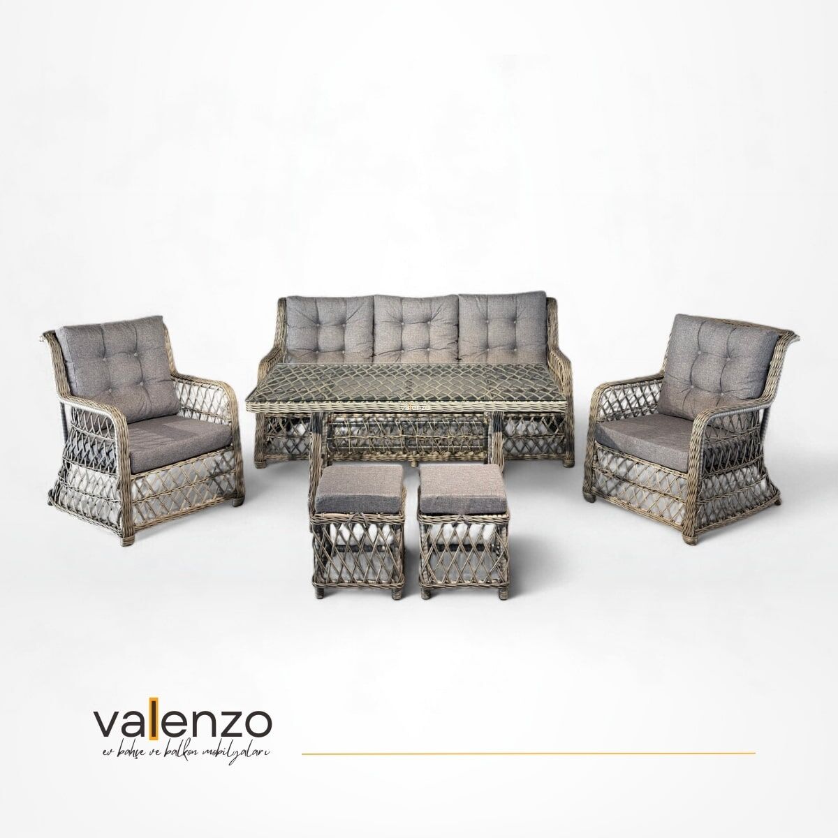 Bodrum Rattan Oturma Grubu